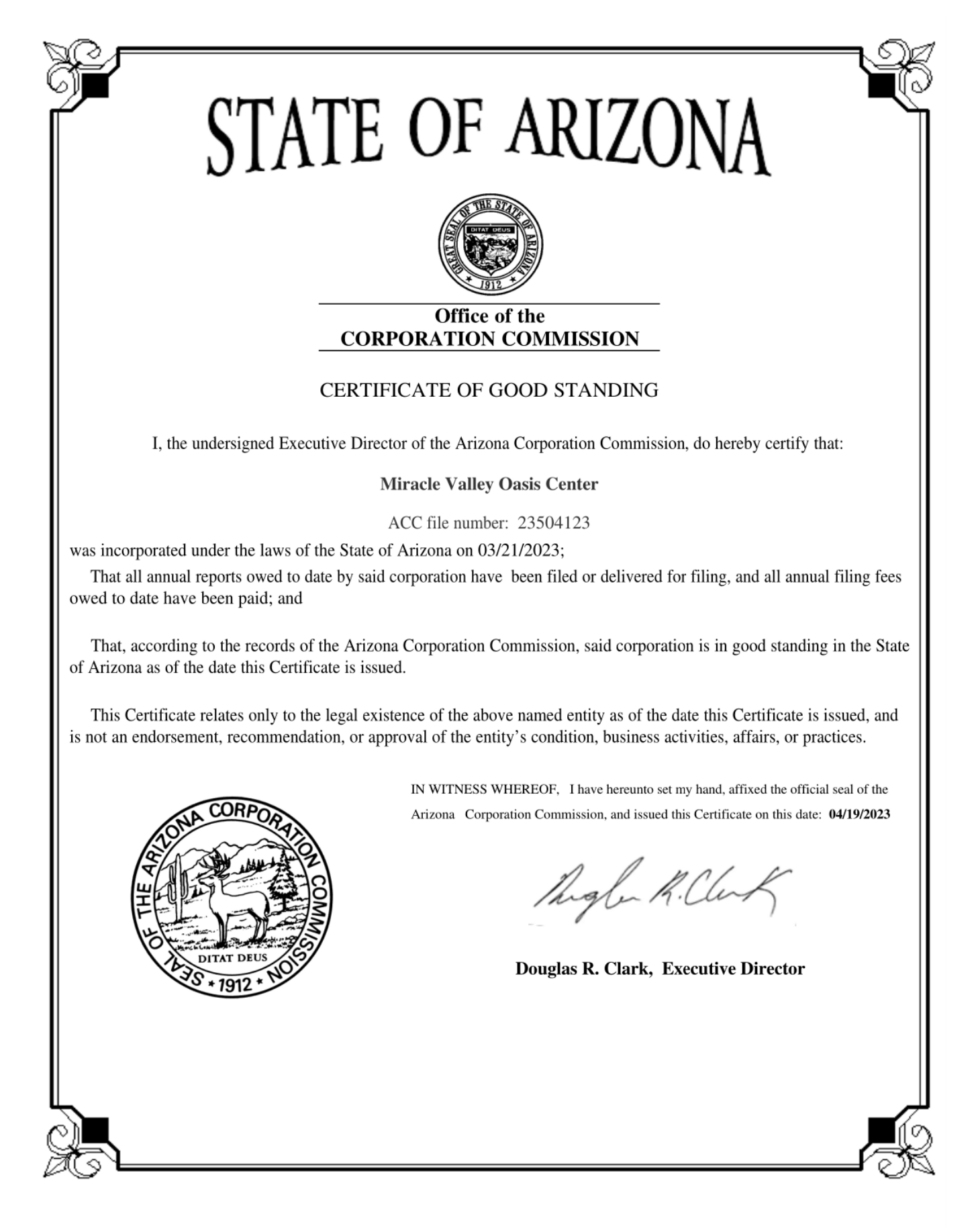 Home - Miracle Valley Oasis Center